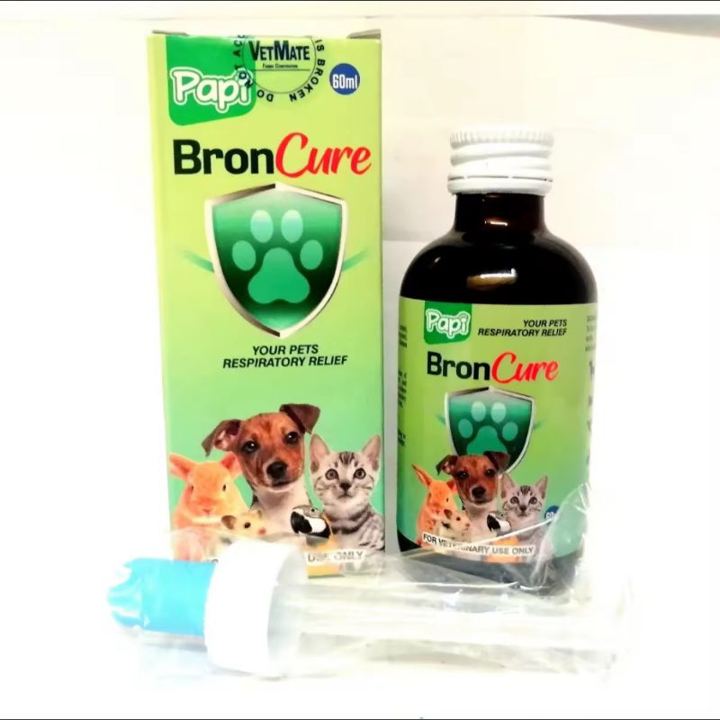 Papi BRONCURE for PETS with Herbal Ingredients 60mL/bottle | Shopee ...