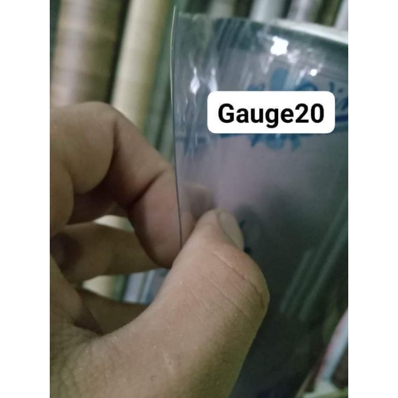 Pvc Plastic /Transparent /Gauge20 (0.48MM) | Shopee Philippines
