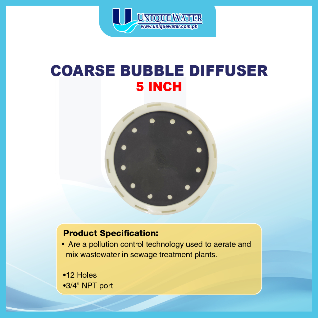 Disc Bubble Diffuser | Coarse Type (5") | Shopee Philippines