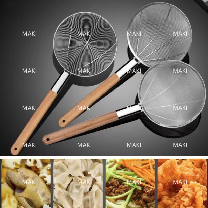 XXXL stainless steel strainer for frying colander for pasta strainer ...