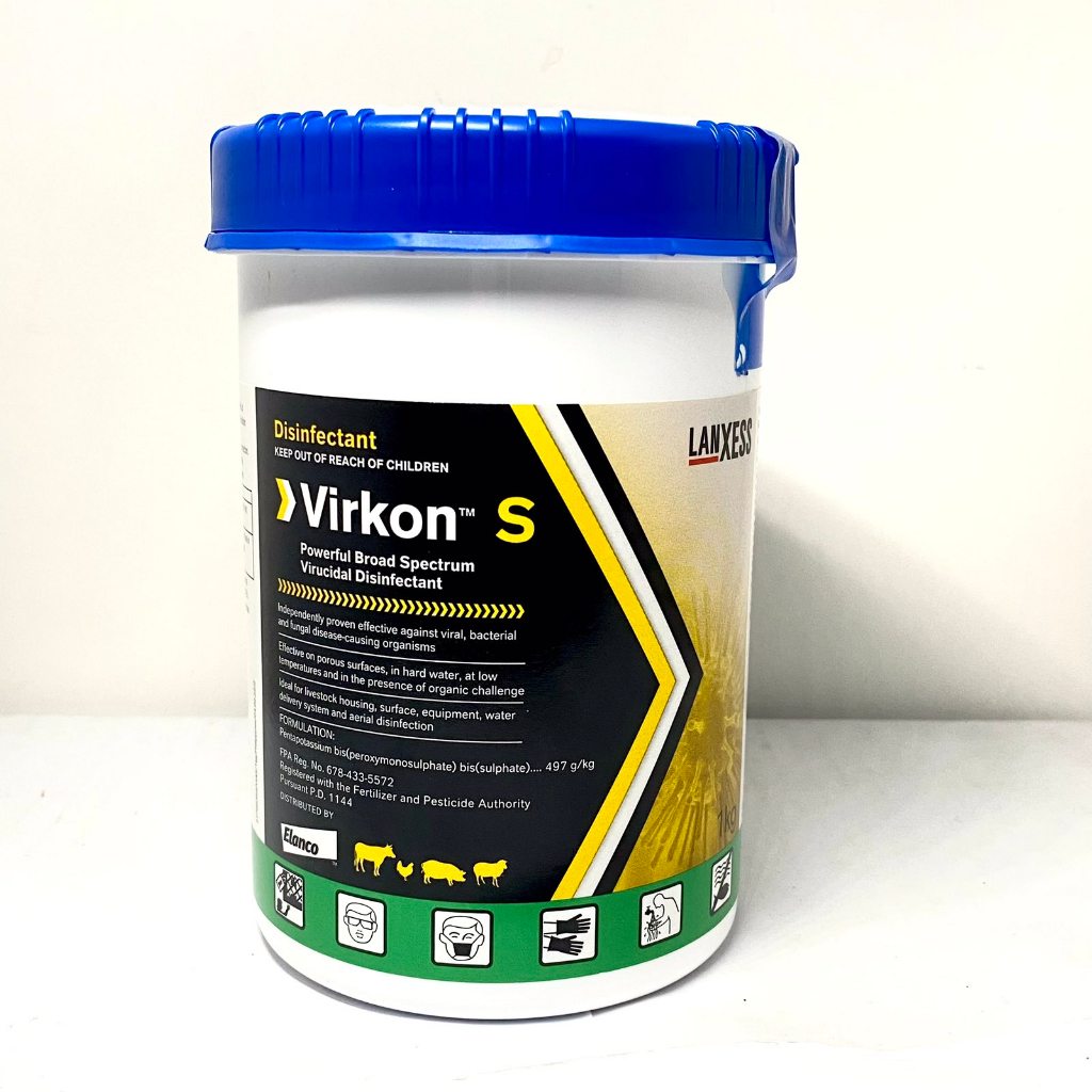 [CL REYES AGRIVET] 1KG VIRKON S / DISINFECTANT / ANTI- VIRUS / PANGALIS ...