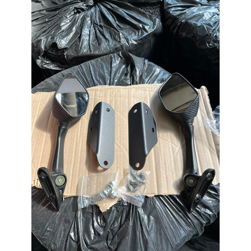 ADV 150&160 WINDSHIELD BRACKET WITH SIDE MIRROR | Shopee Philippines