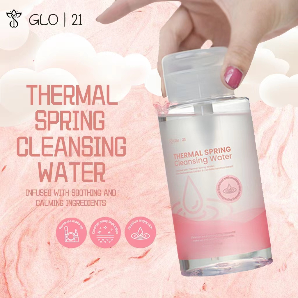 -GLO21- Thermal Spring Cleansing Water 300ml- For Sensitive,Oily or Dry ...