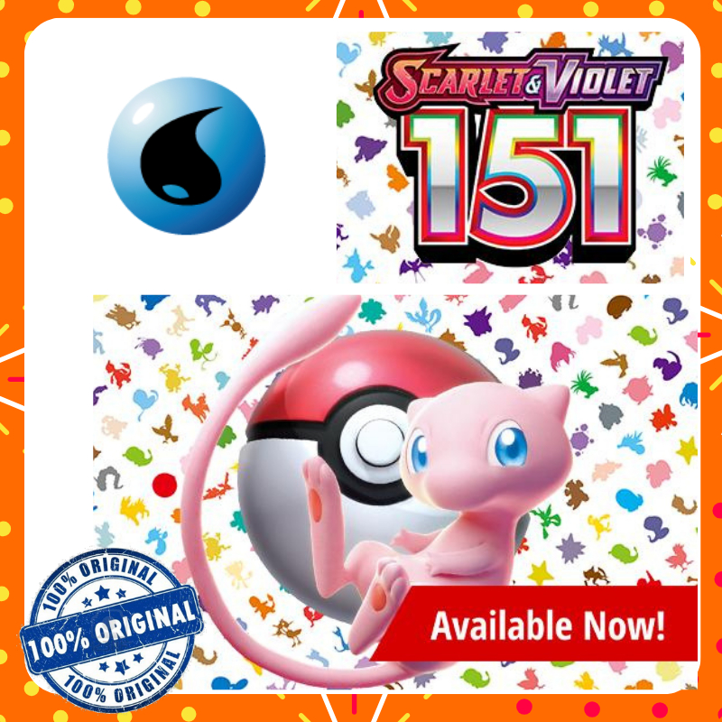 Pokemon 151 - (Water Type) Singles - Poke World PH | Shopee Philippines