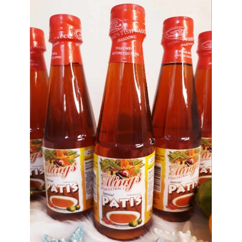 Mings Pure Patis Premium Quality 320ML | Shopee Philippines
