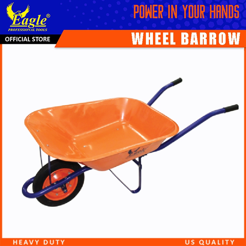 Eagle Wheel Barrow 5 Cuft Solid Tire | Shopee Philippines