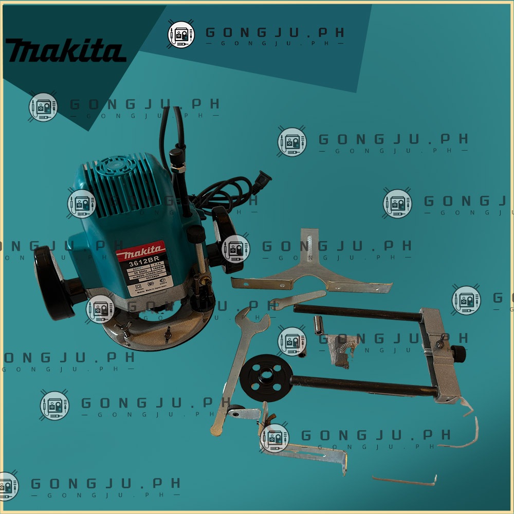 Makita 3612BR 12mm (1/2'') Plunge Wood Router (1600W) | Shopee Philippines