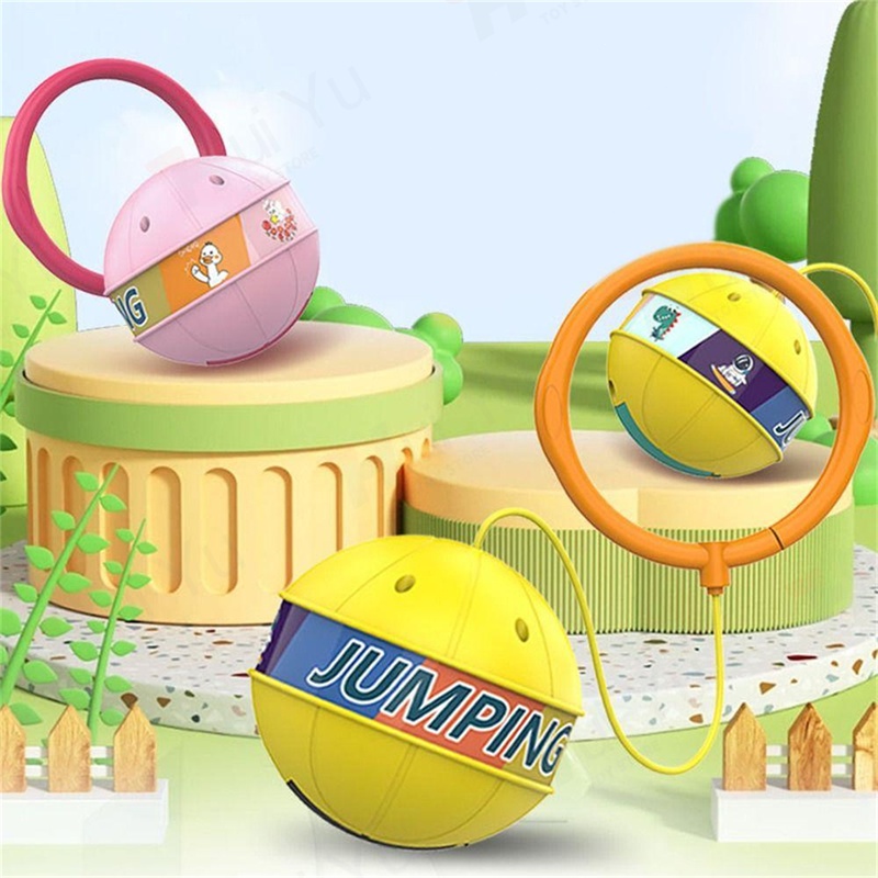 Kids Glowing Jumping Ball One-Legged Balance Sports Fitness Adults ...