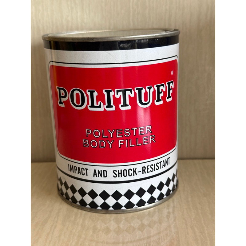 Polituff Polyester Body Filler with Hardener 1L | Shopee Philippines