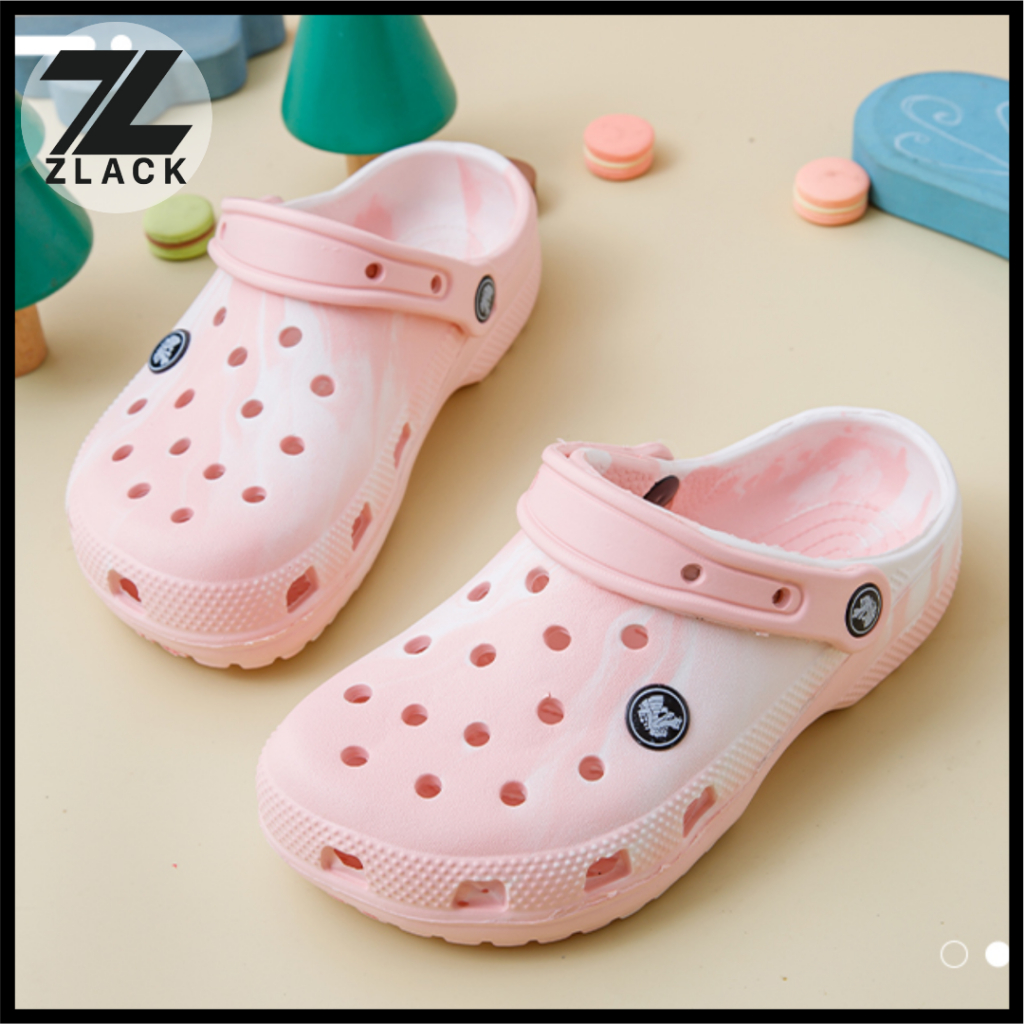 【𝐙𝐋𝐀𝐂𝐊】 Closs Clogs Classic Tie Dye Sandals For Kids Girl and Boy Clog ...