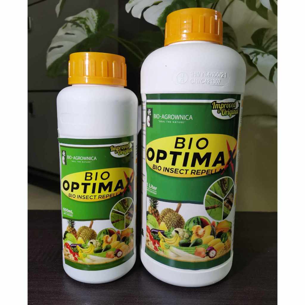 Bio OPTIMAX Bio Insect Repellant / Bio-Agrownica / 1 Liter | Shopee ...