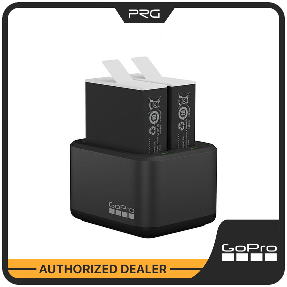 GoPro HERO 12/11/10/9 Dual Battery Charger + Enduro Batteries | Shopee ...