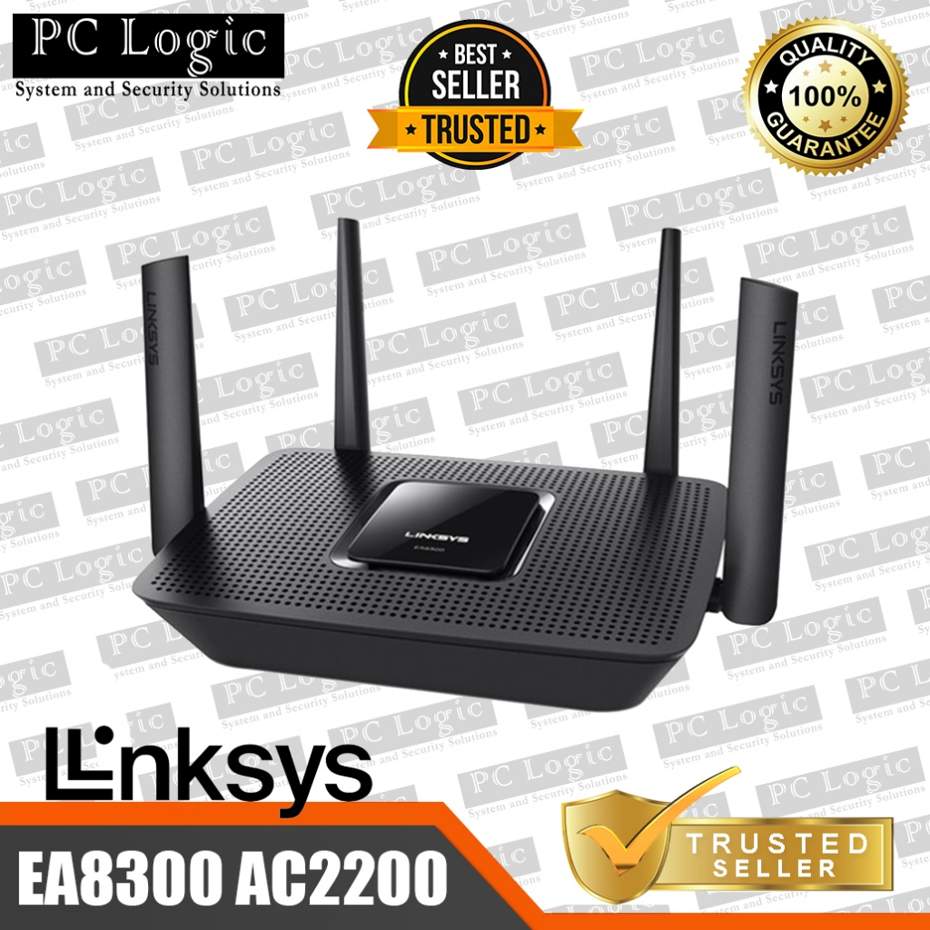 LINKSYS EA8300 AC2200 TRI BAND WIFI 5 ROUTER 5 GIGABIT PORTS | 1 WEEK ...
