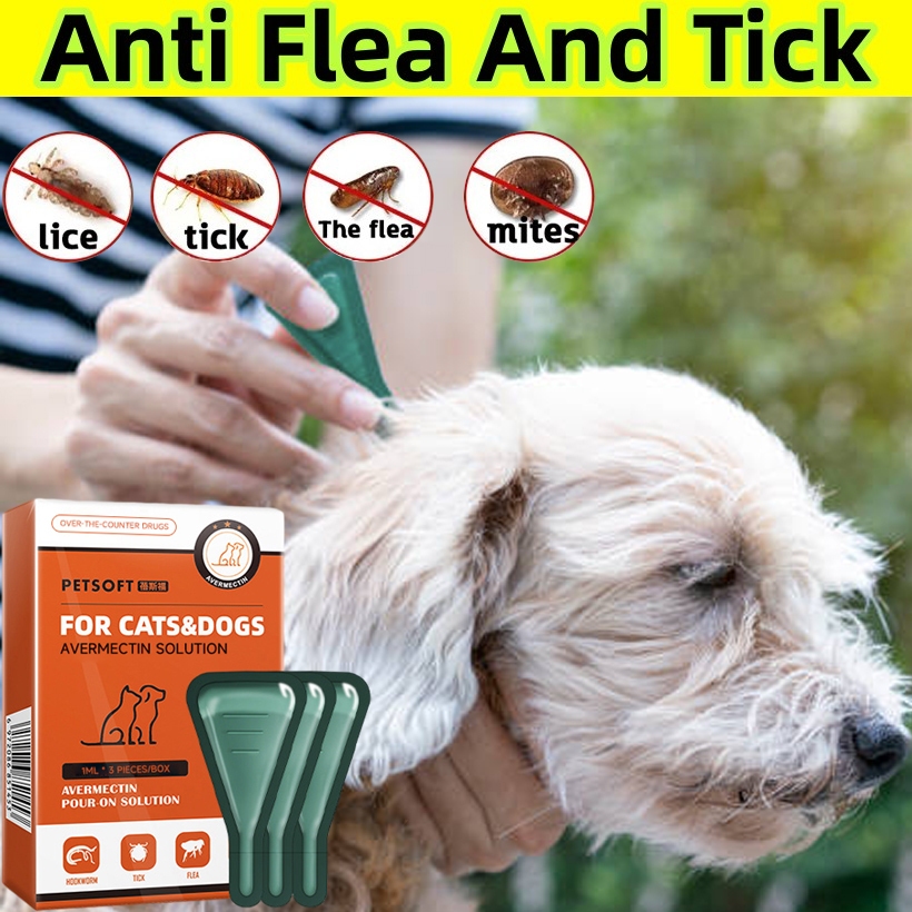 Tick and Flea Remover For Pet Anti Flea &Tick For Dog Cat Anti Garapata ...