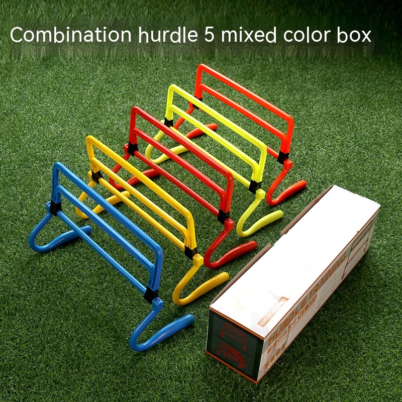 Foldable Training Hurdle Frame Bending Hurdle Soccer Basketball Agile Jumping Basketball ...