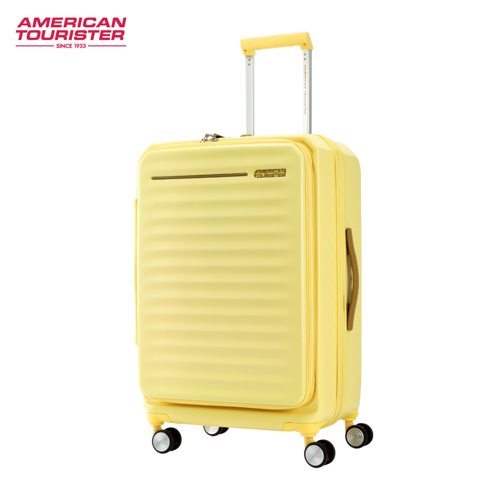 American Tourister Frontec Spinner 68/25 Exp Tsa Am (Lemonade) | Shopee ...