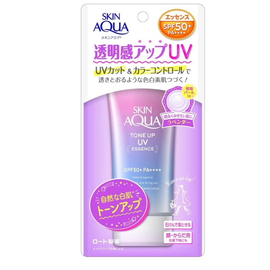 ROHTO, Skin Aqua Tone Up UV Essence SPF50 PA++++ | Shopee Philippines
