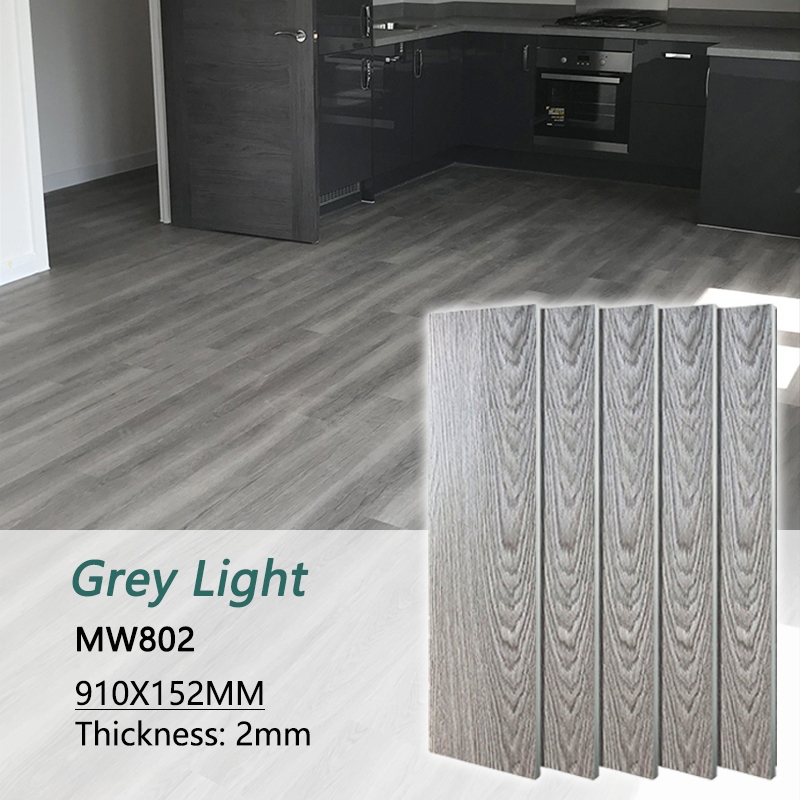 Wood Grain Floor Self Adhesiv Tiles For Flooring Stickers PVC ...