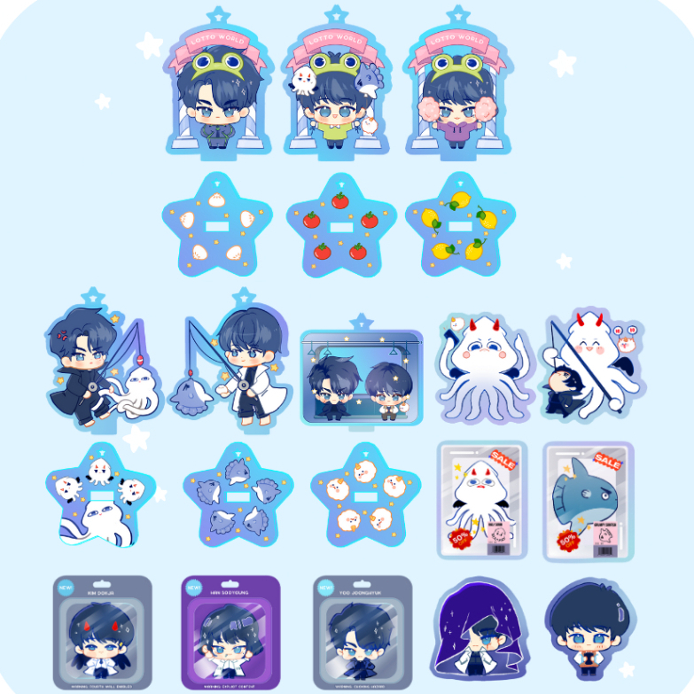 ORV Holo Standee and Gradient Charms | Shopee Philippines