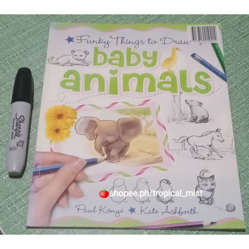 Funky Things To Draw: Baby Animals PB by Paul Konye & Kate Ashforth ...