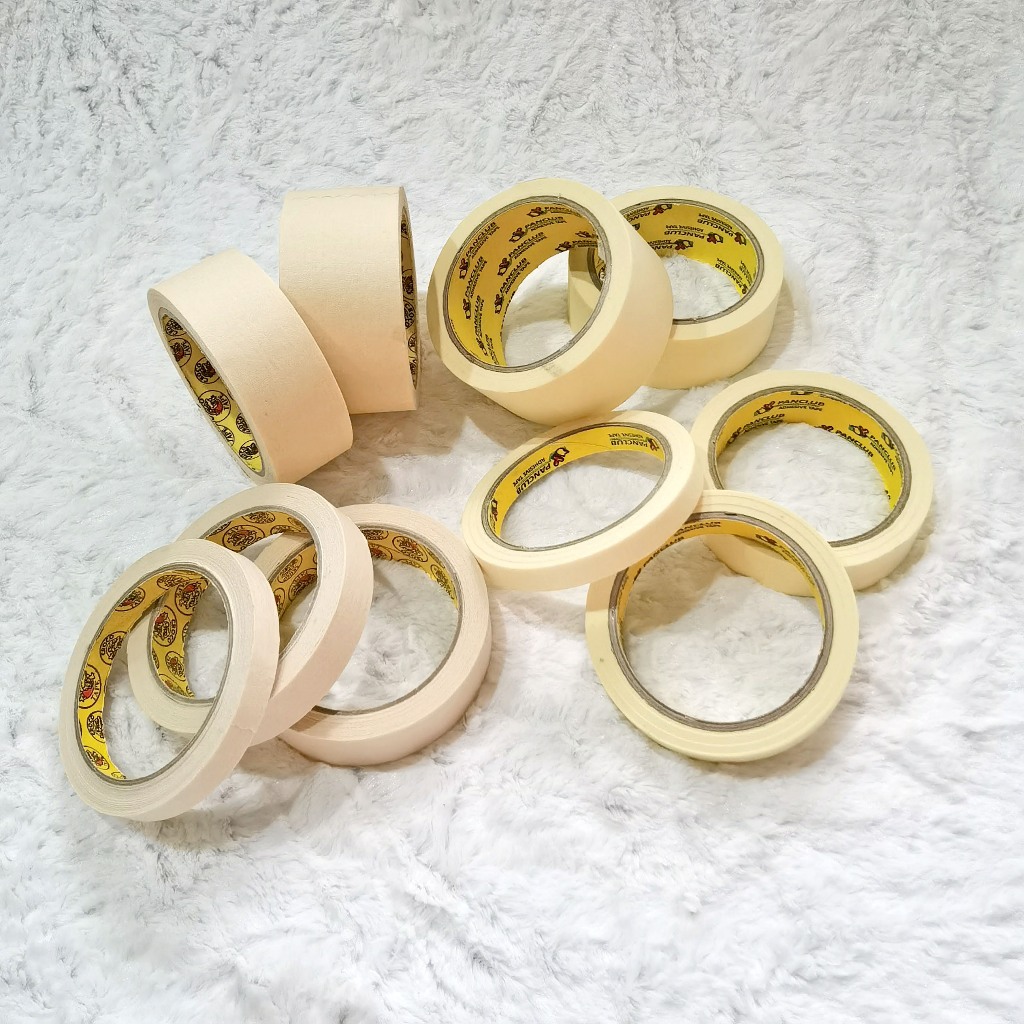 BOX CROCO Masking Tape 25 yd Gen Purpose Industrial Packaging Labelling ...