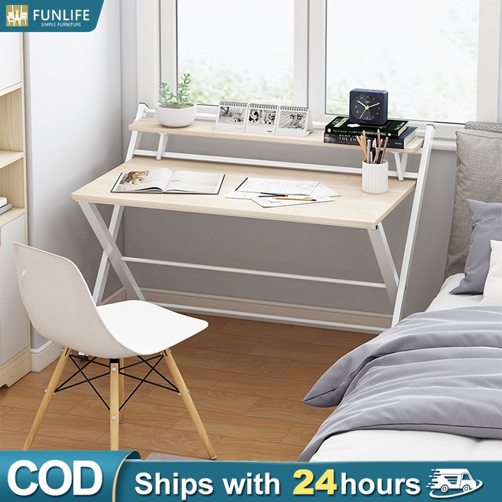 【Foldable】 Writing Computer Desk Student Table Simple Bedroom Study ...