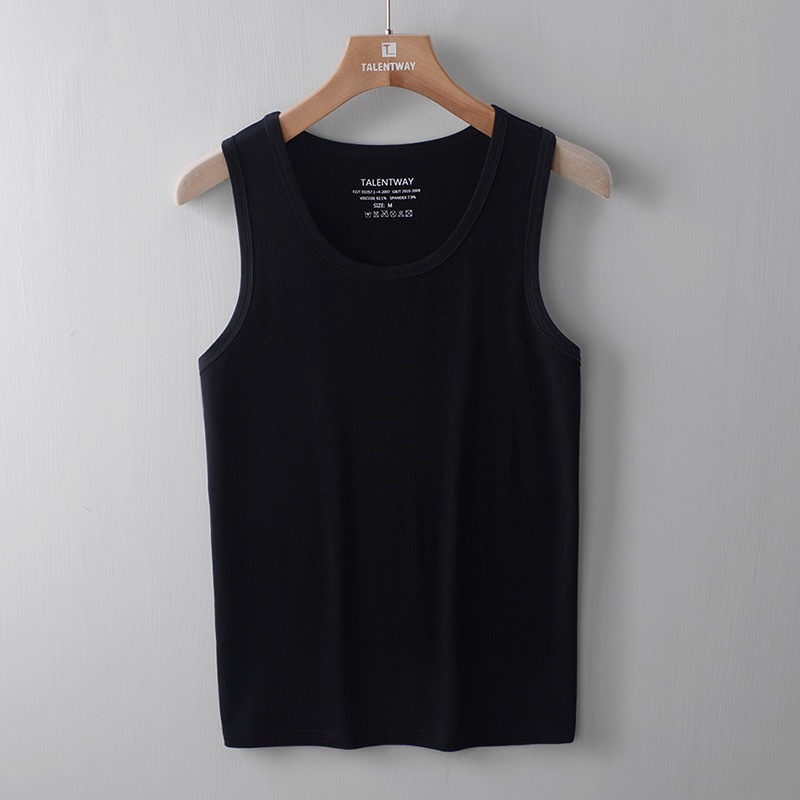 Tank Top Plain Sando Flatness Undershirt Vest Tomboy Super Flat ...
