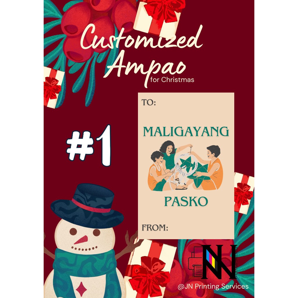 FAST SHIPPING! SOLD PER PIECE KRAFT Customized Witty Funny Pinoy Ampao ...