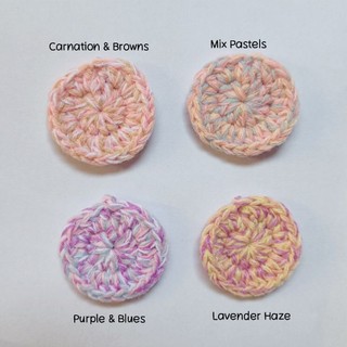 BATCH 2/2 Soft Indophil Crochet Yarn Mixes/Multicolored Yarn in 4ply ...