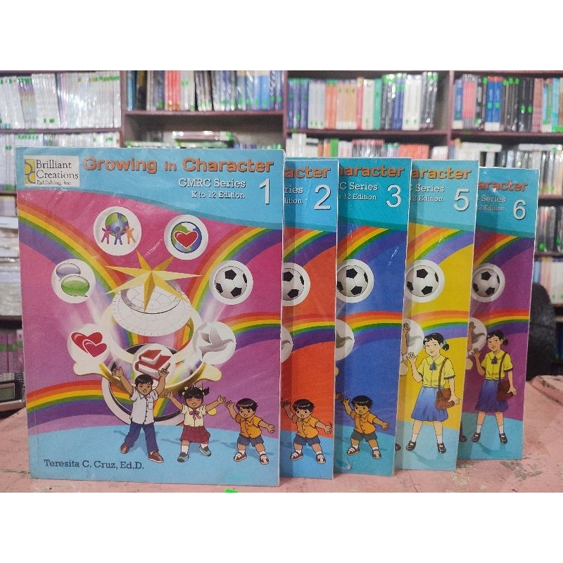 Growing in Character Grade 1 to 6 by Brilliant Creations | Shopee ...