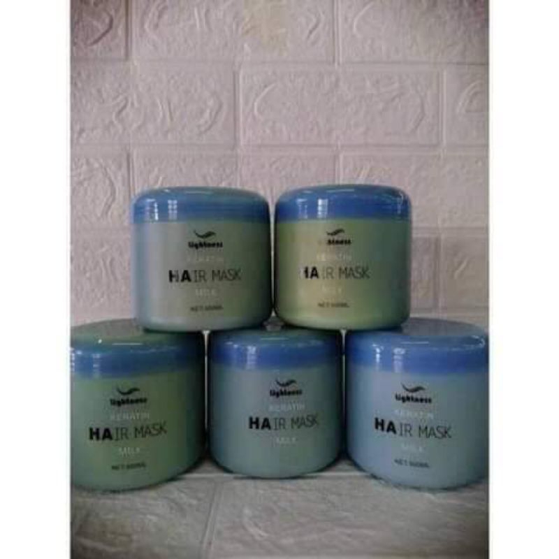 LIGHTNESS KERATIN HAIR MASK | Shopee Philippines