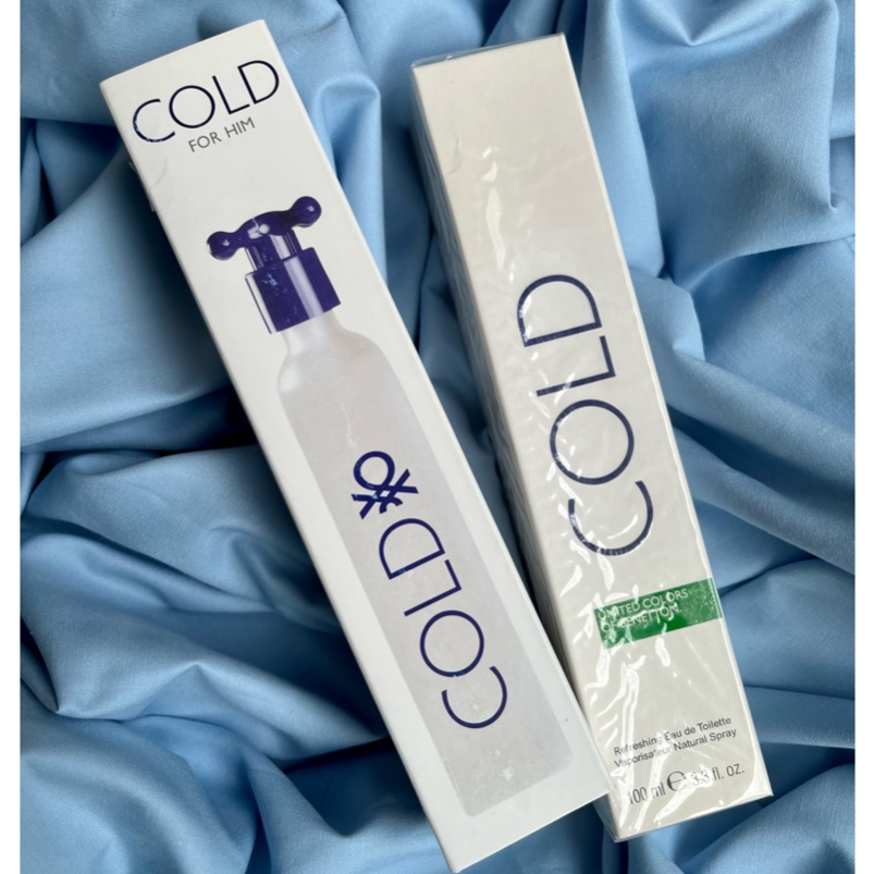Benetton Cold 100ml EDT Spray Perfume For Men | Shopee Philippines
