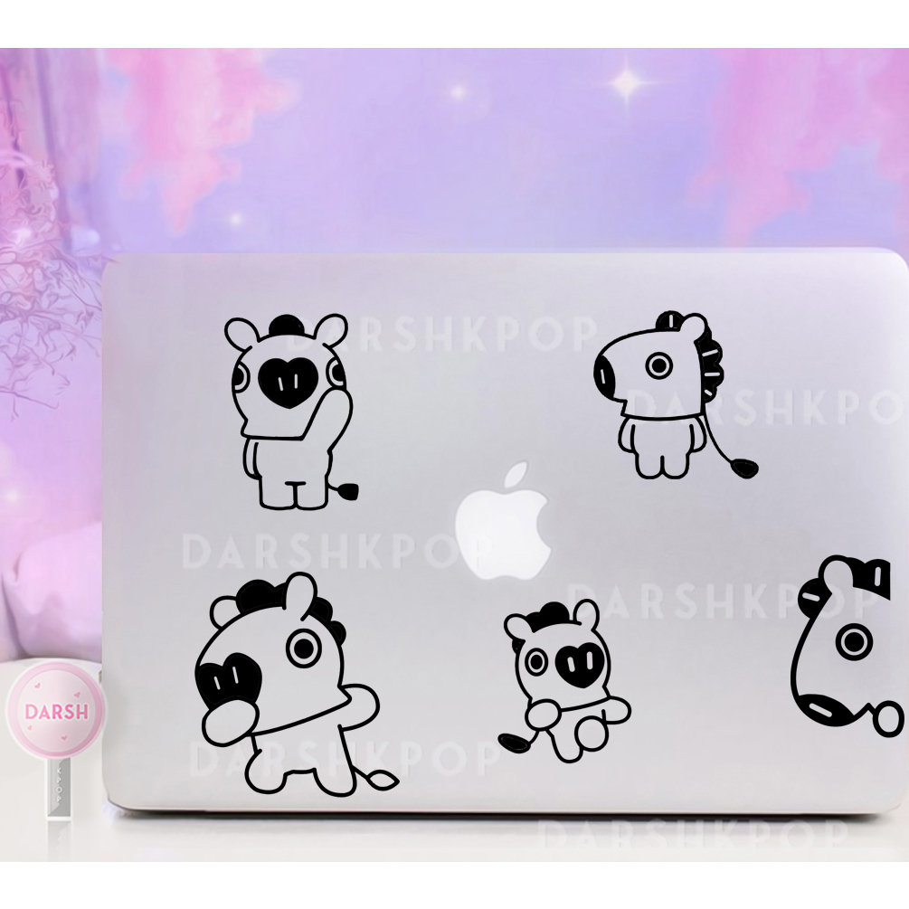 Mang BT21 Waterproof Decal Stickers | Shopee Philippines