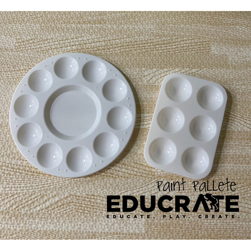 educratePH Paint Pallete / Mixing Plate arts craft paint | Shopee ...