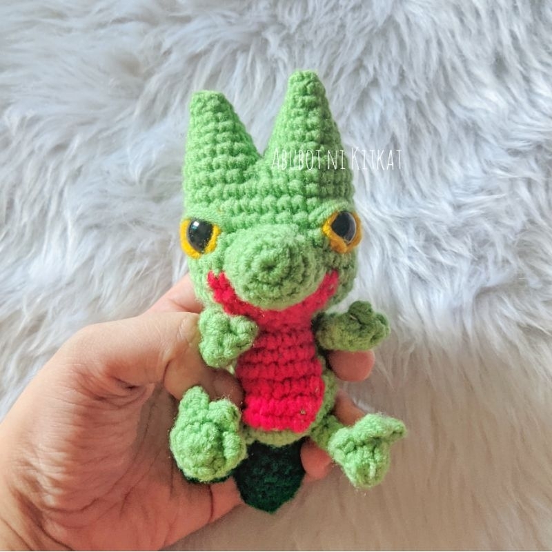 Pokemon Crochet Gen 3 Starters • Torchic, Mudkip, and Treecko Amigurumi ...