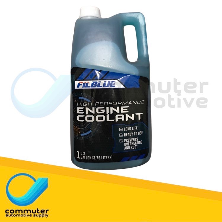 [1 GALLON BLUE] Engine Coolant Long Life Ready to Use - Filblue Brand ...