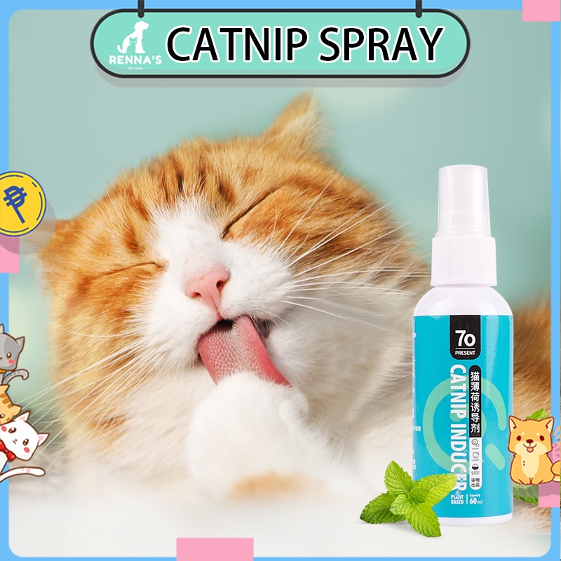 Renna's 60ml Catnip Spray Cat Toys For Cats Catnip For Cat Teaser Cat ...