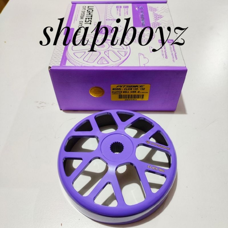 Pitsbike clutch bell v4 click 125/150 diamond (groove) | Shopee Philippines