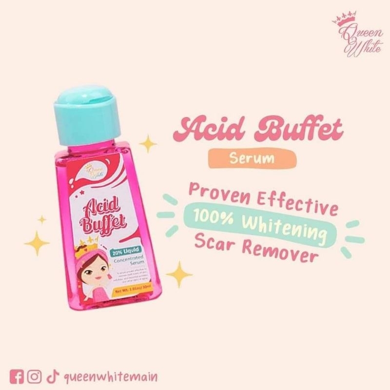 Queen White Acid Buffet | Shopee Philippines