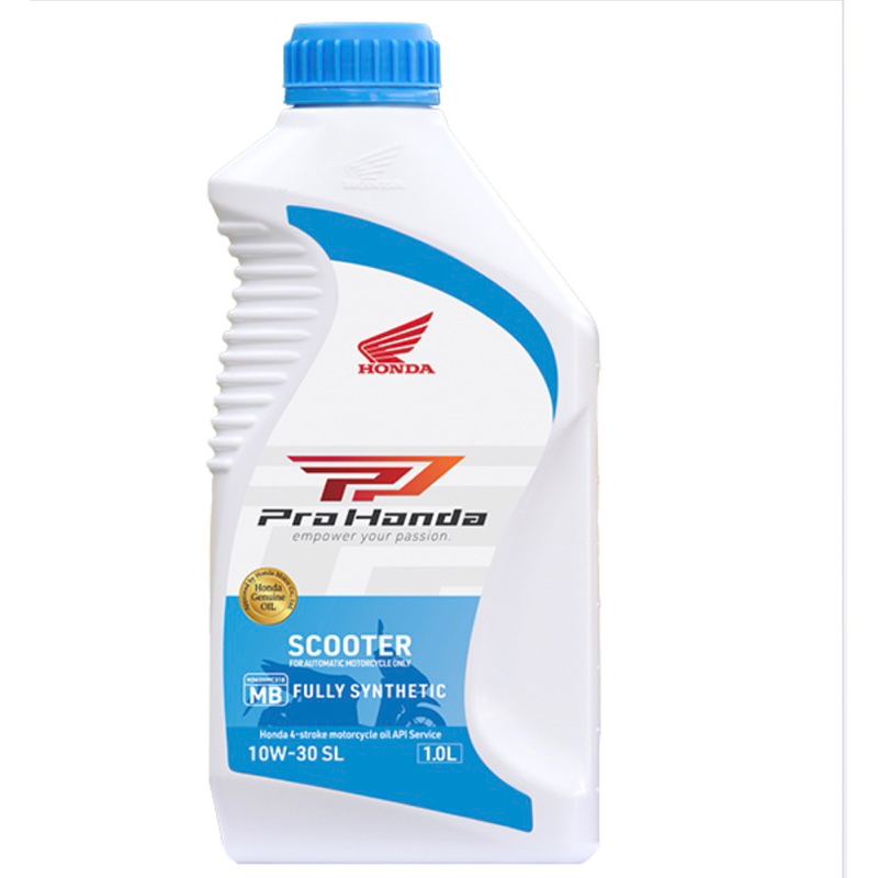 Pro Honda Scooter Fully Synthetic 10W-30 SL MB 1L | Shopee Philippines