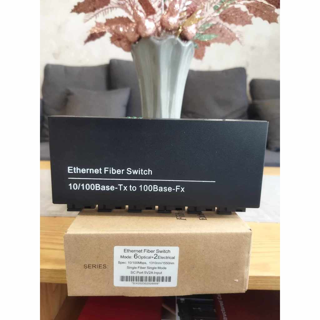 HTB-BS62 ETHERNET | HTB-BS62 ETHERNET FIBER SWITCH 10/100M 6 PORT 3A-3B ...