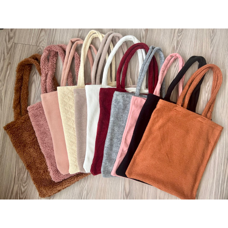 ELfille - Plush Fur Fleece Tote Bag with Zipper and Pocket: Stylish and ...