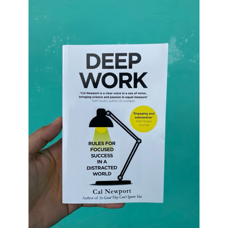 Deep Work: Rules for Focused Success in a Distracted World BY CAL ...