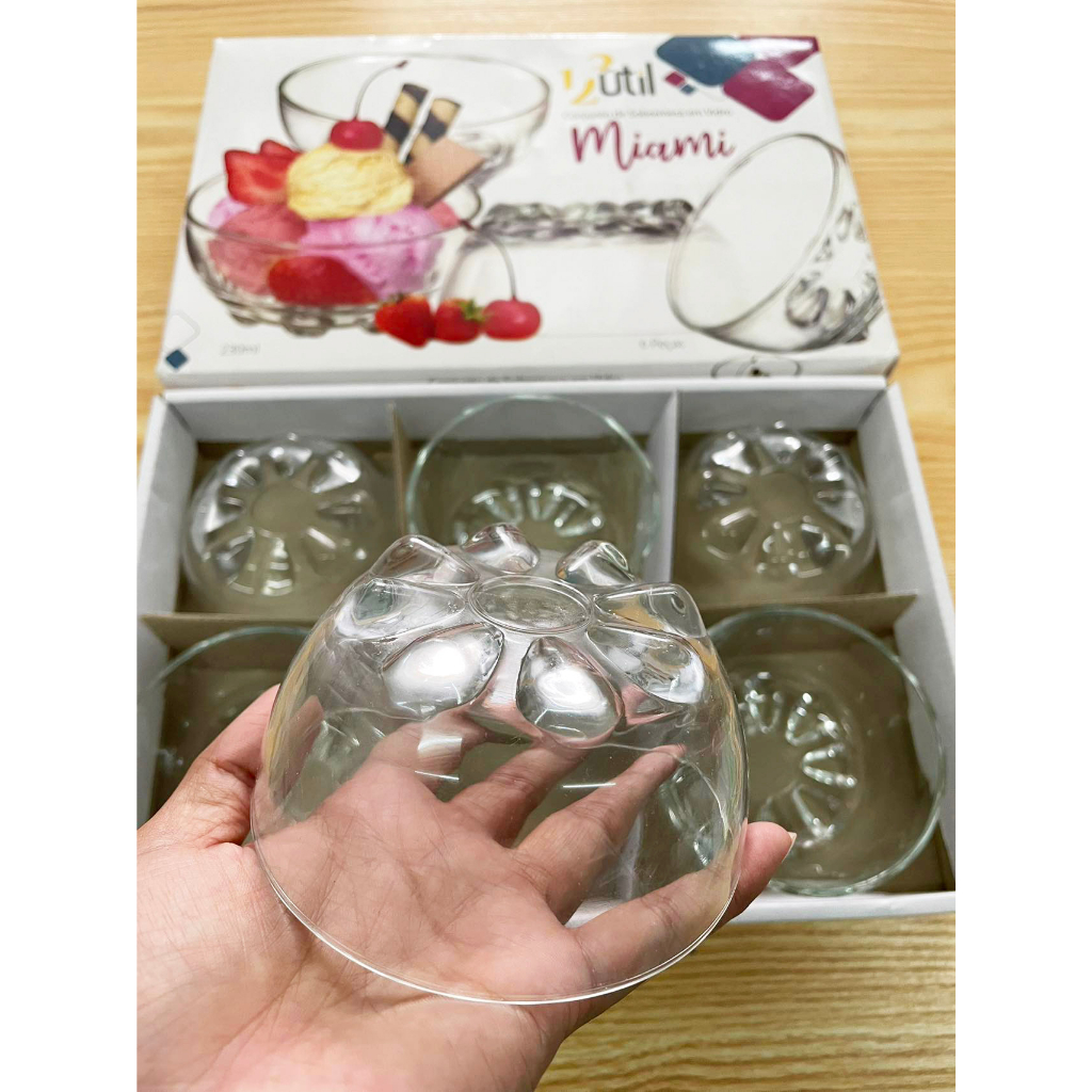 LG IC6-409 MIGI glass salad bowl set rice bowl soup bowl with color box ...