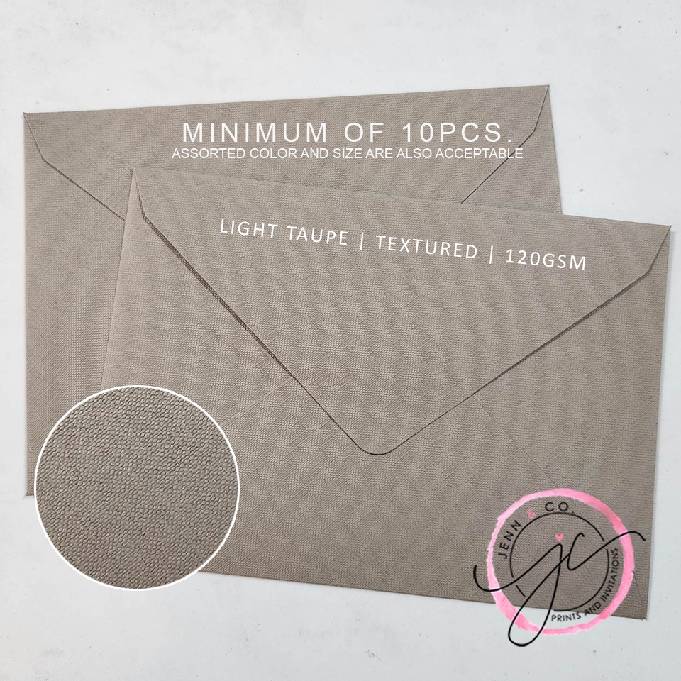 WEDDING ENVELOPE INVITATION Kraft, Gold, Yellow, Mustard, Brown, Coffee ...