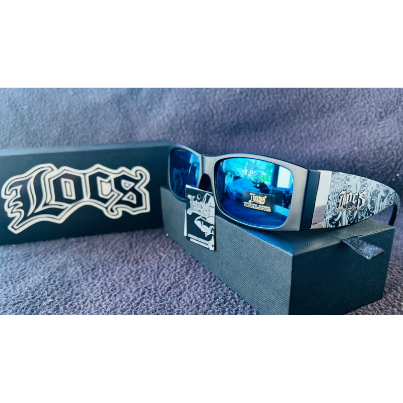 Locs_Hardcore_graffiti_blue_lens | Shopee Philippines
