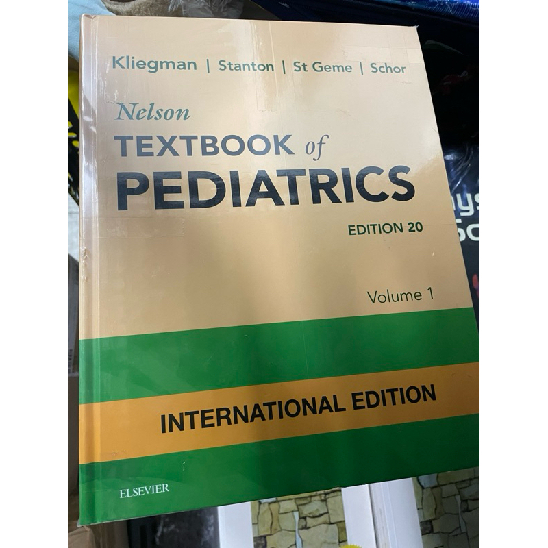 NELSON TEXTBOOK OF PEDIATRICS Edition 20 volume 1 & 2 (Hardbound ...