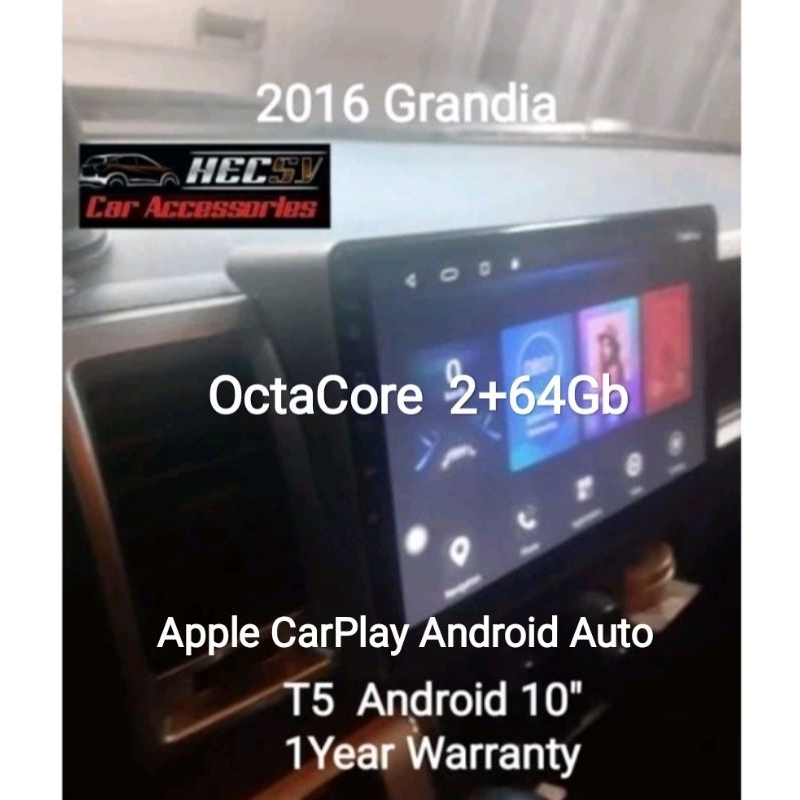 Hiace Commuter Grandia Android 11 Head Unit 2006 to 2018 Stereo Monitor ...