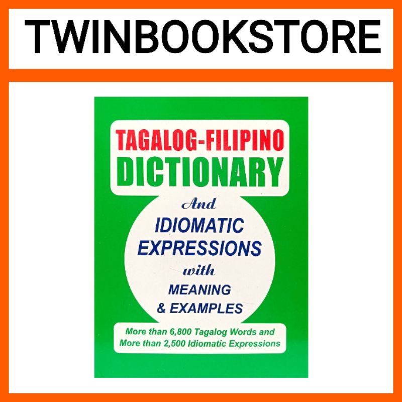 TAGALOG-FILIPINO DICTIONARY AND IDIOMATIC EXPRESSIONS | Shopee Philippines