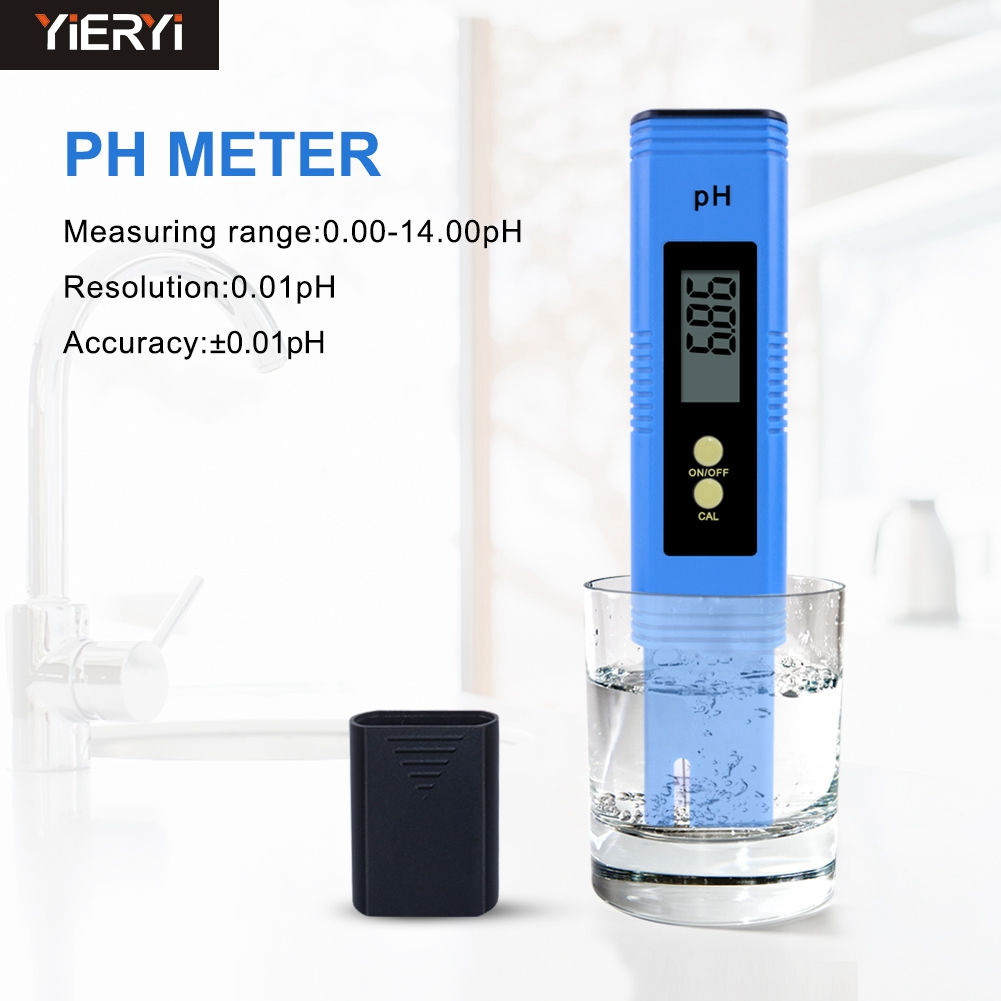 Digital pH Meter pH tester Pen Test for Drinking Water, Hydroponics ...